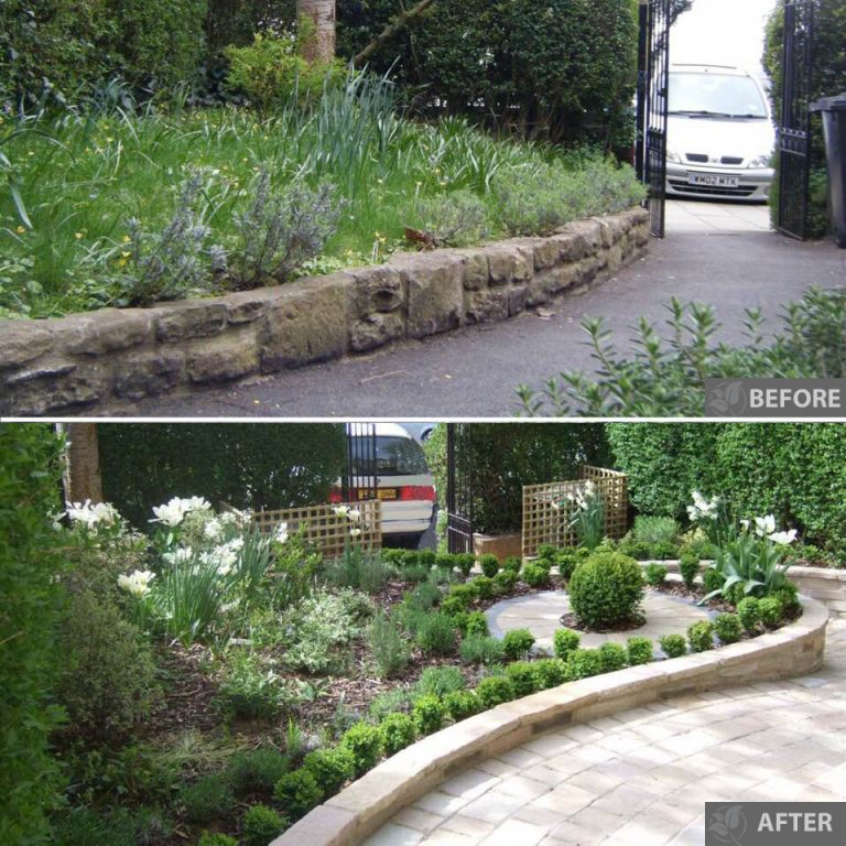 Sloping Front Garden - Outerspace